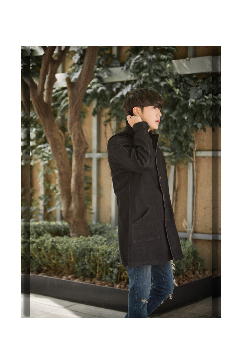 ABOKI - Denimw Ashed Jacket | YesStyle