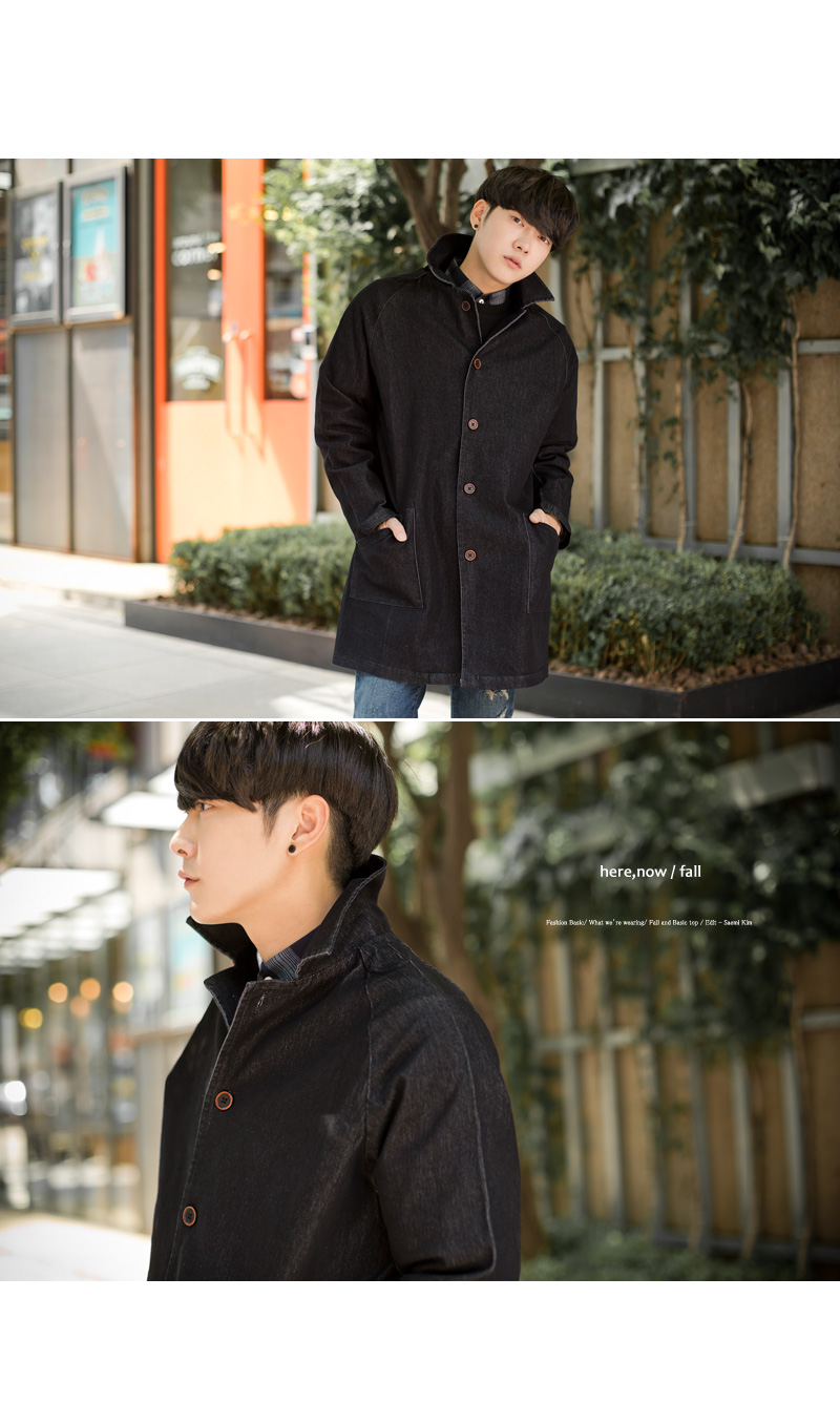 ABOKI - Denimw Ashed Jacket | YesStyle