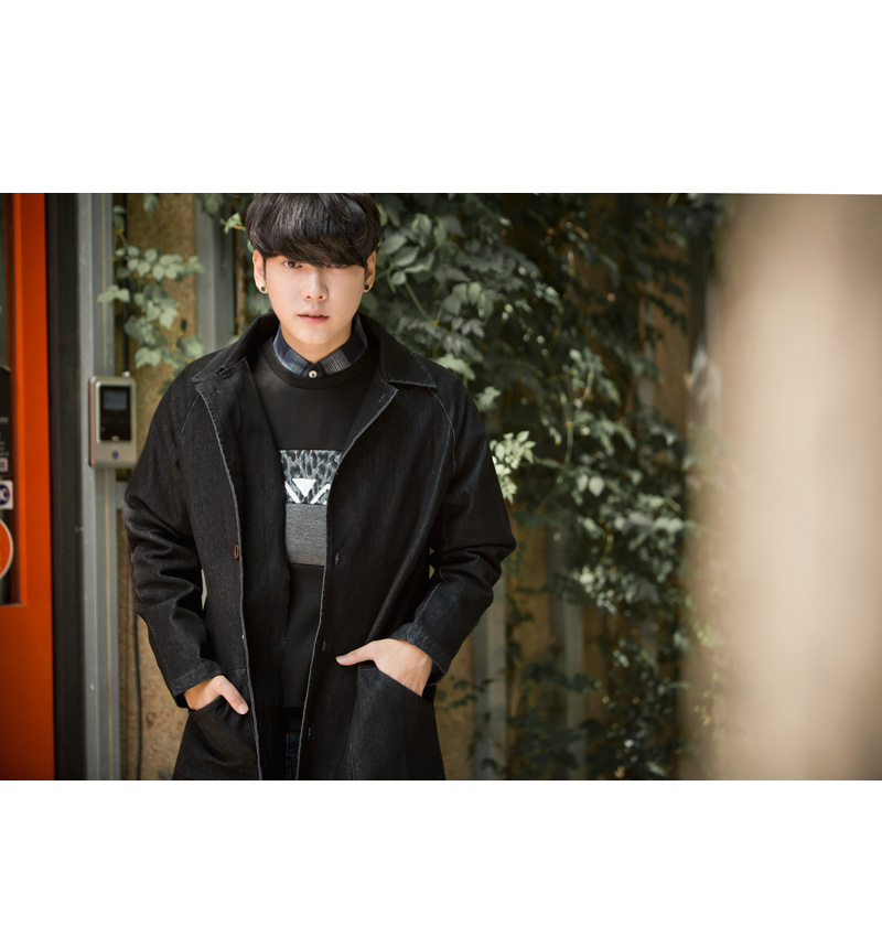 ABOKI - Denimw Ashed Jacket | YesStyle