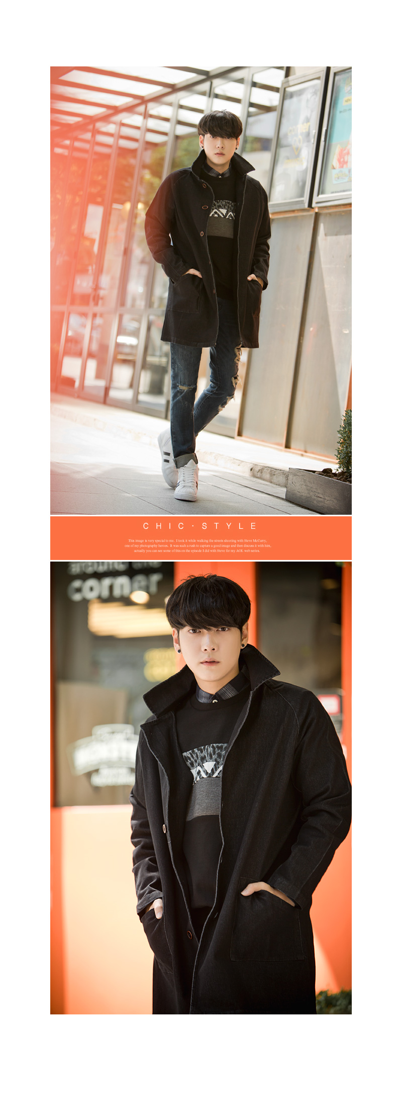 ABOKI - Denimw Ashed Jacket | YesStyle